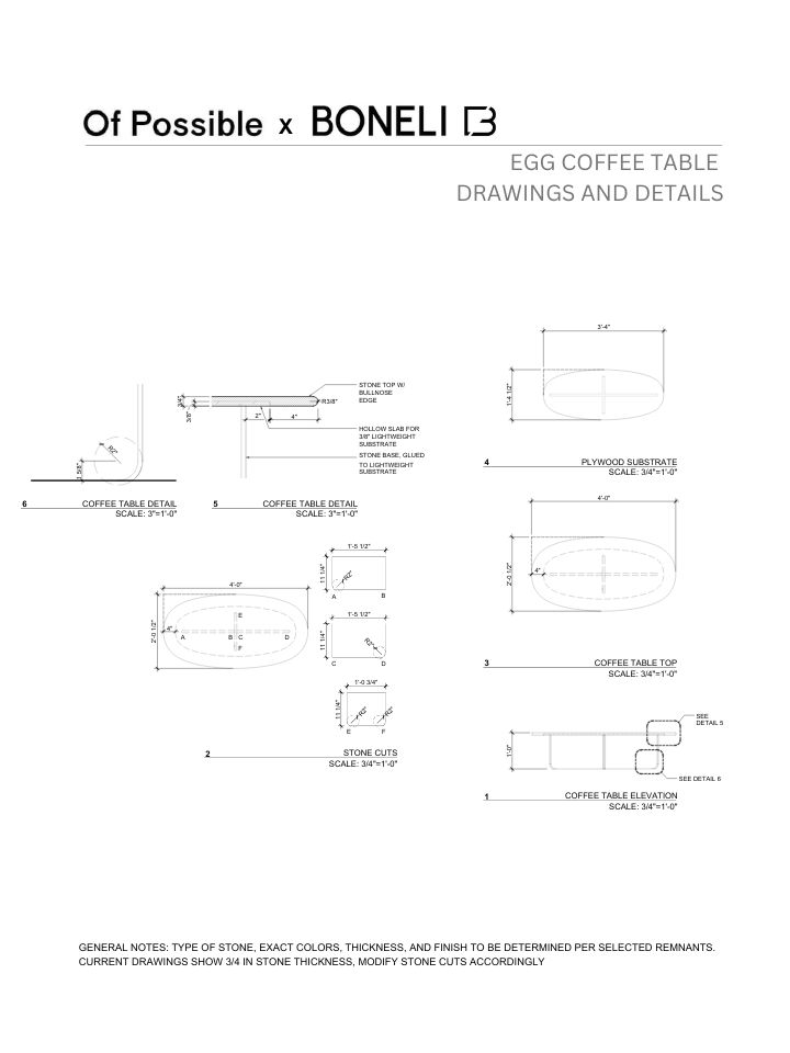 Design Details || Oval Egg - Small